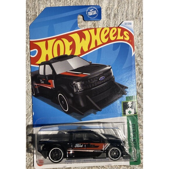 Hot Wheels | Toys | 224 Hot Wheels 37 Ford F50 Lightning Custom Black ...